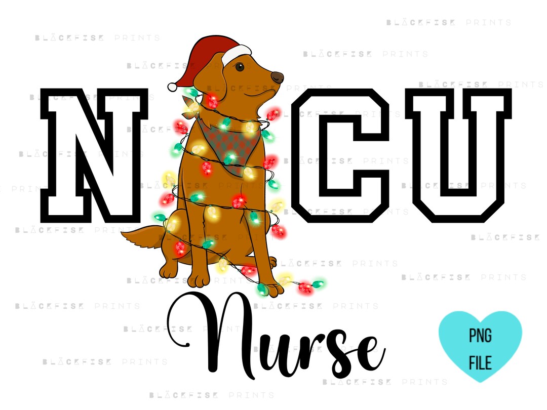 NICU Christmas Nurse Png Nicu PNG Digital Download - Etsy