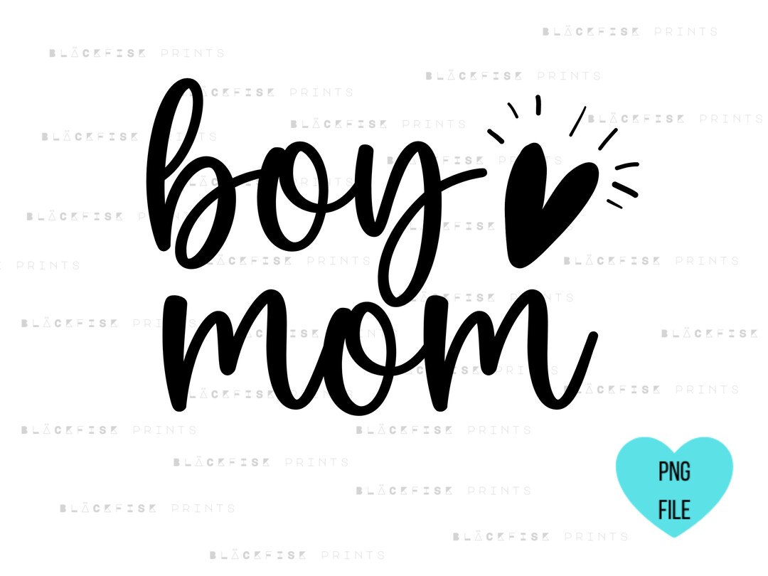 Boy Mom PNG/ Digital Download/ Instant Download/boy - Etsy