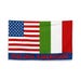 Italian-american Cross Flag - Etsy