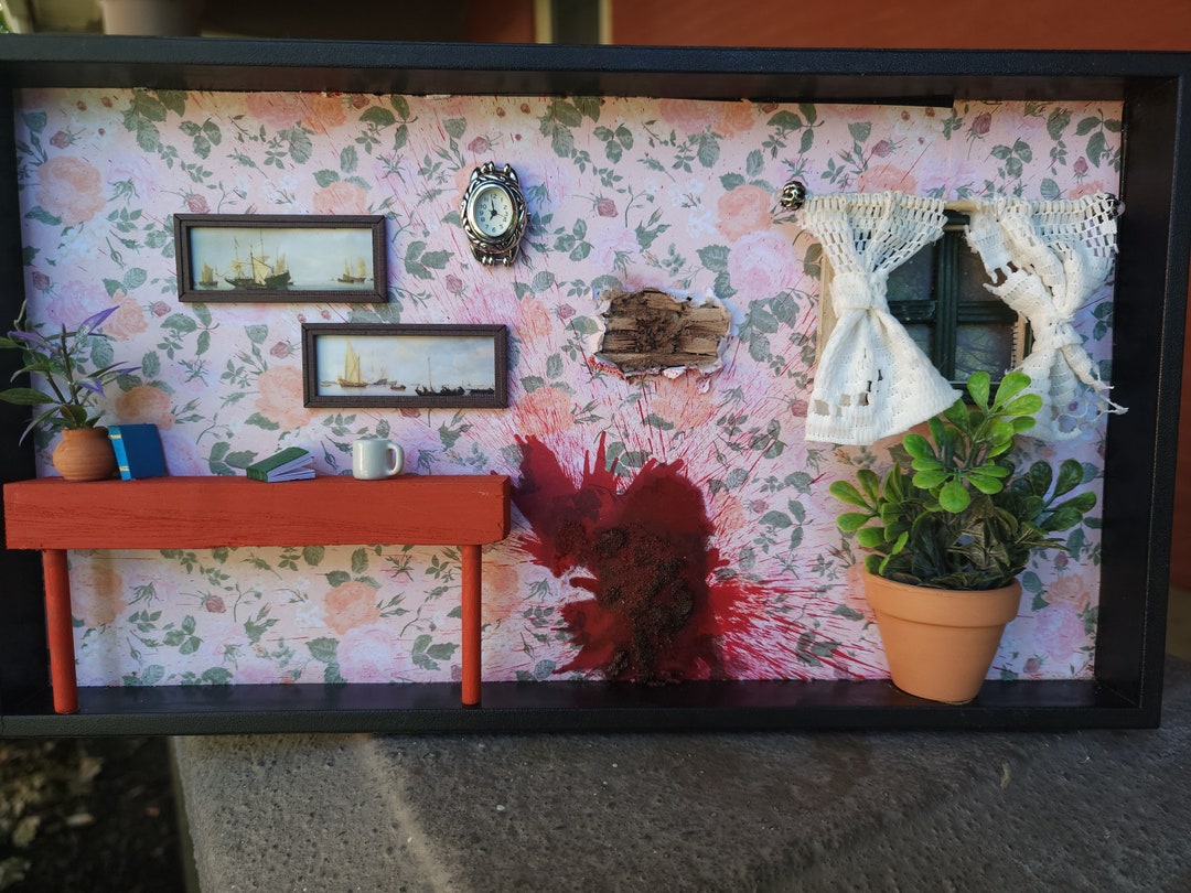 Handmade Art Piece. Crime Scene. - Etsy