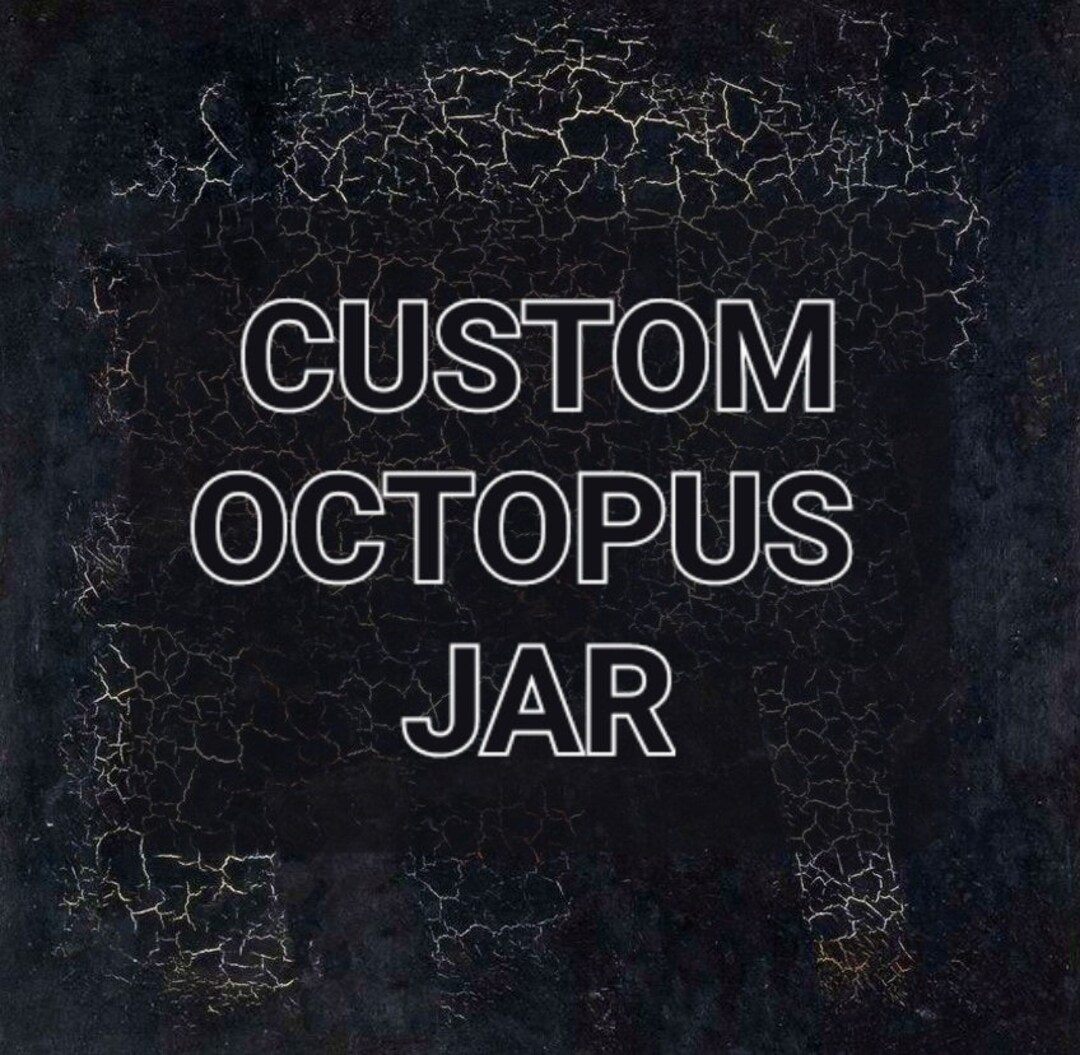 Custom Octopus Jar - Etsy