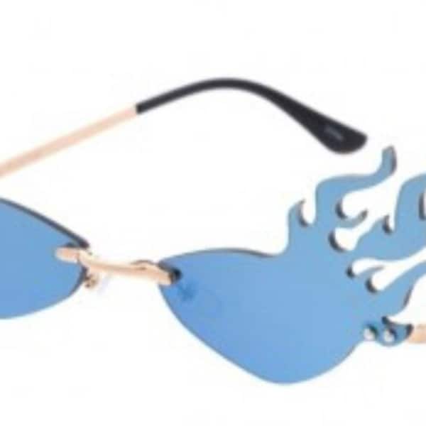 Flame Sunglasses - Etsy