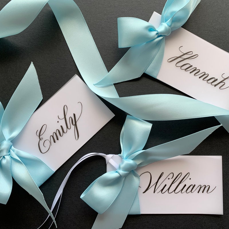 Calligraphy Tags - Etsy