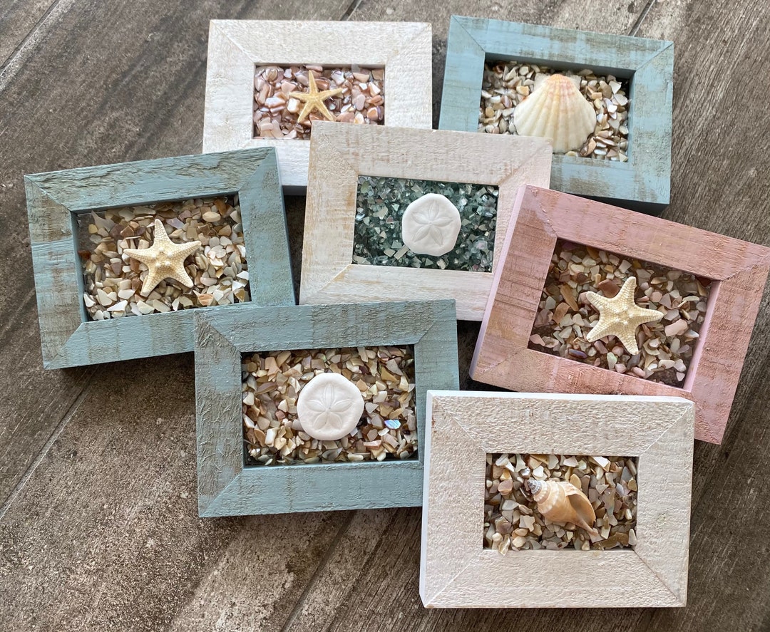COASTAL SEAGLASS FRAMES - Etsy