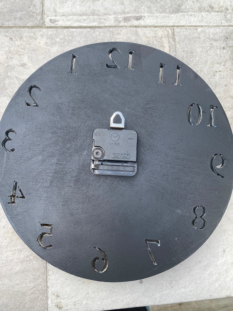 CLOCK Coastal Style With Ocean Waves in Resin- 12" - Etsy