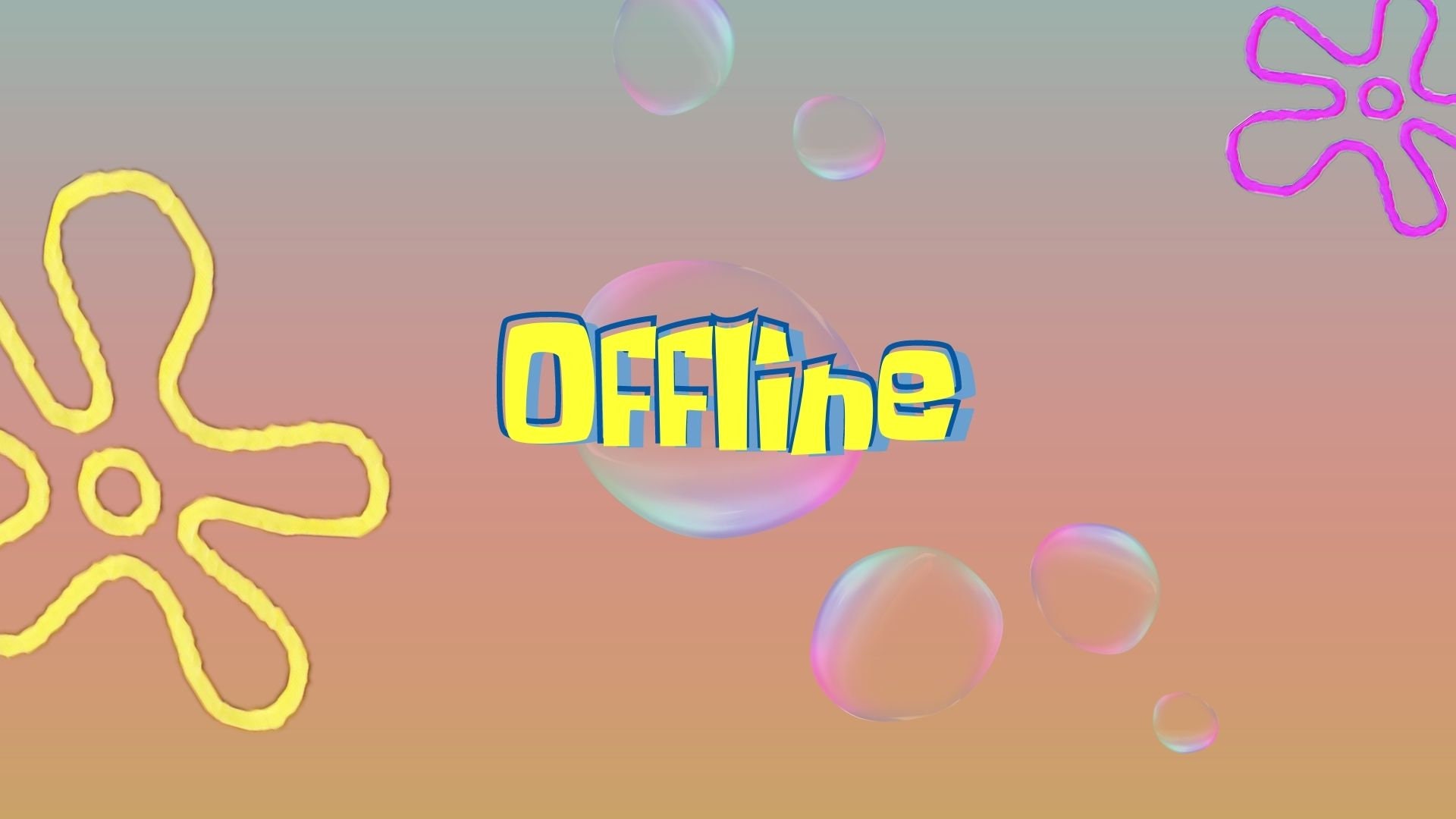 Animated Stream Bundle | Cozy Spongebob Inspired Font Overlay | 5 ...