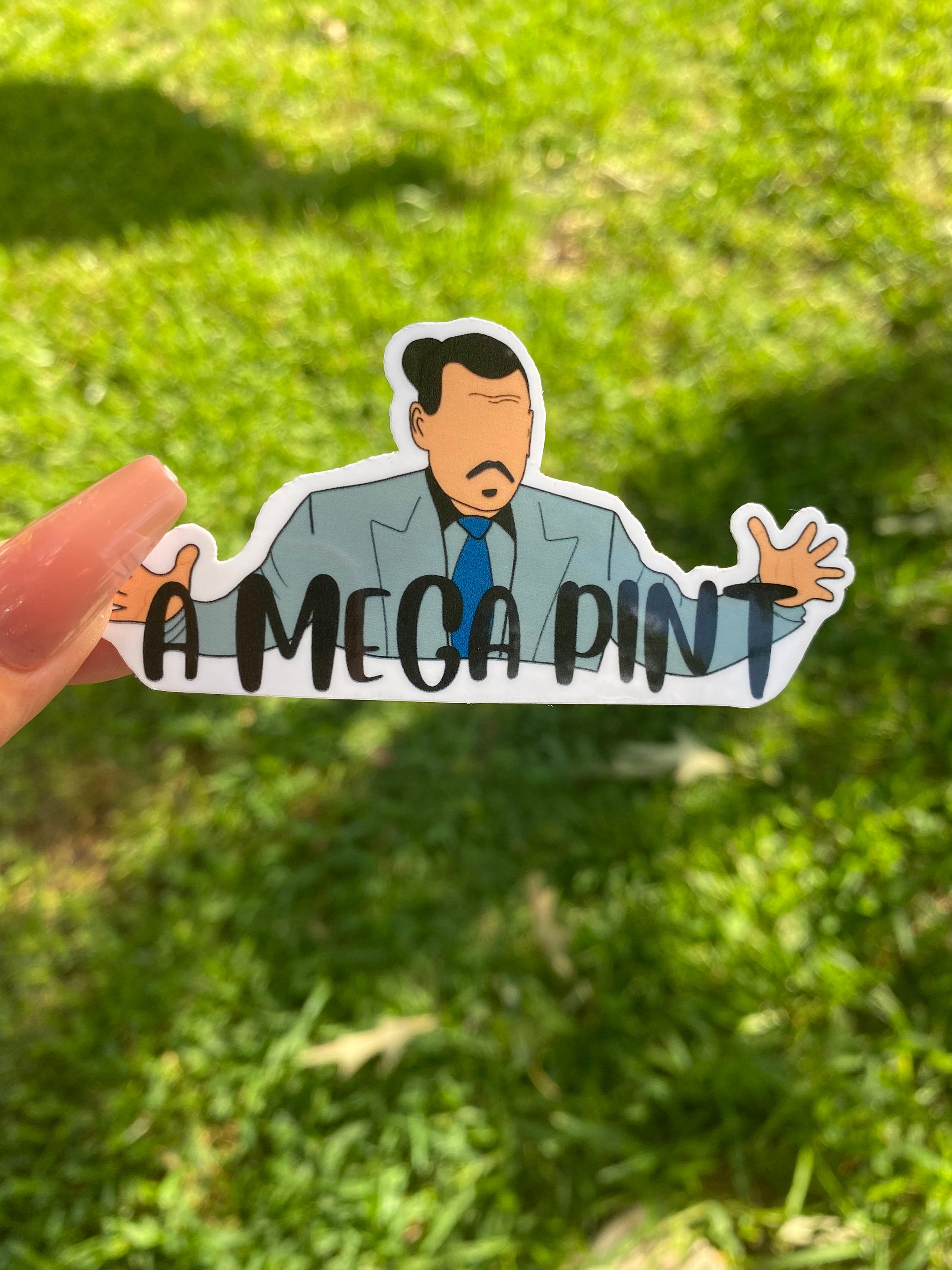 A Mega Pint Sticker Johnny Sticker Justice for Johnny - Etsy