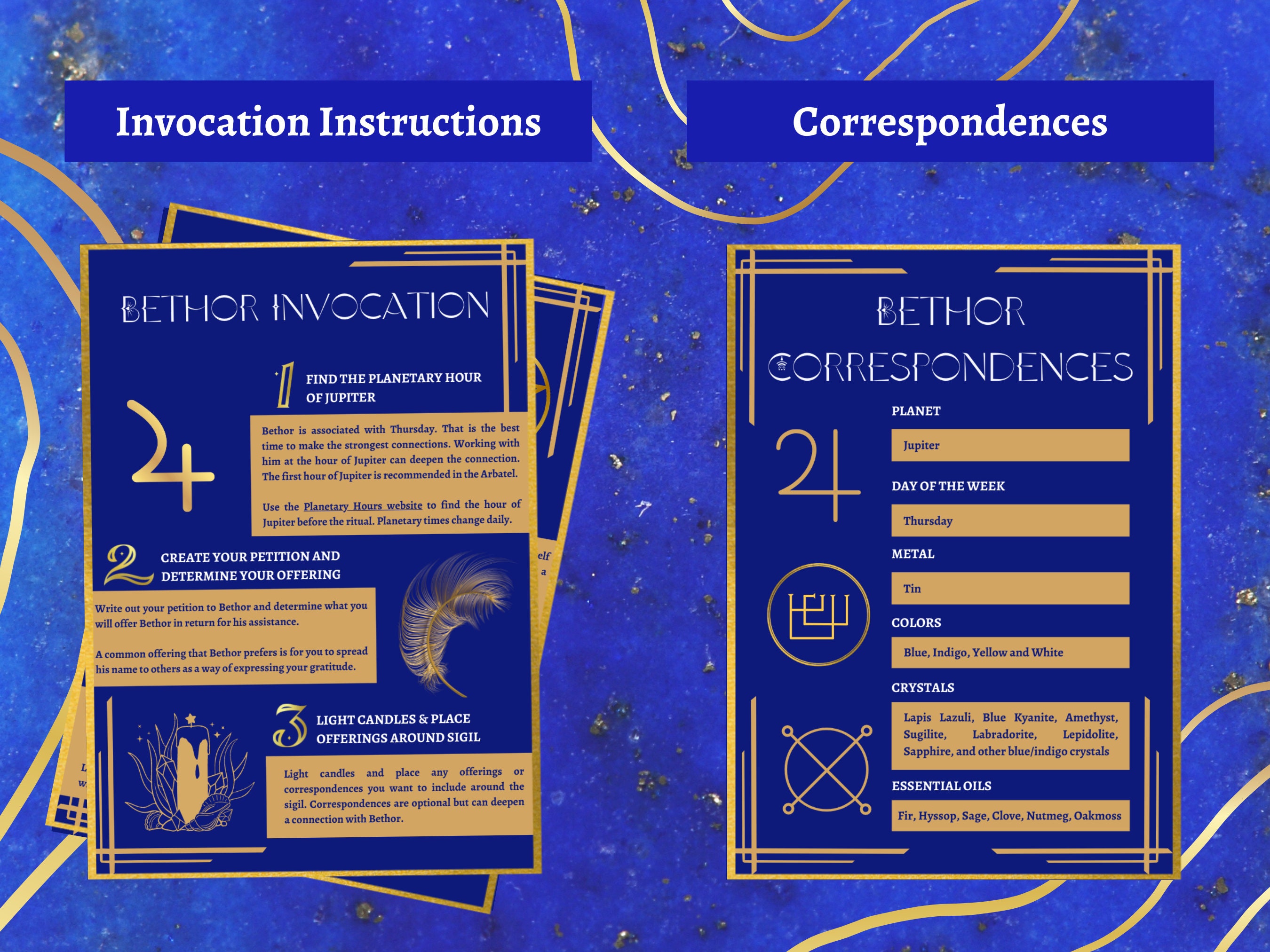 Bethor Sigil and Invocation Instructions / Olympian Spirit Summoning ...