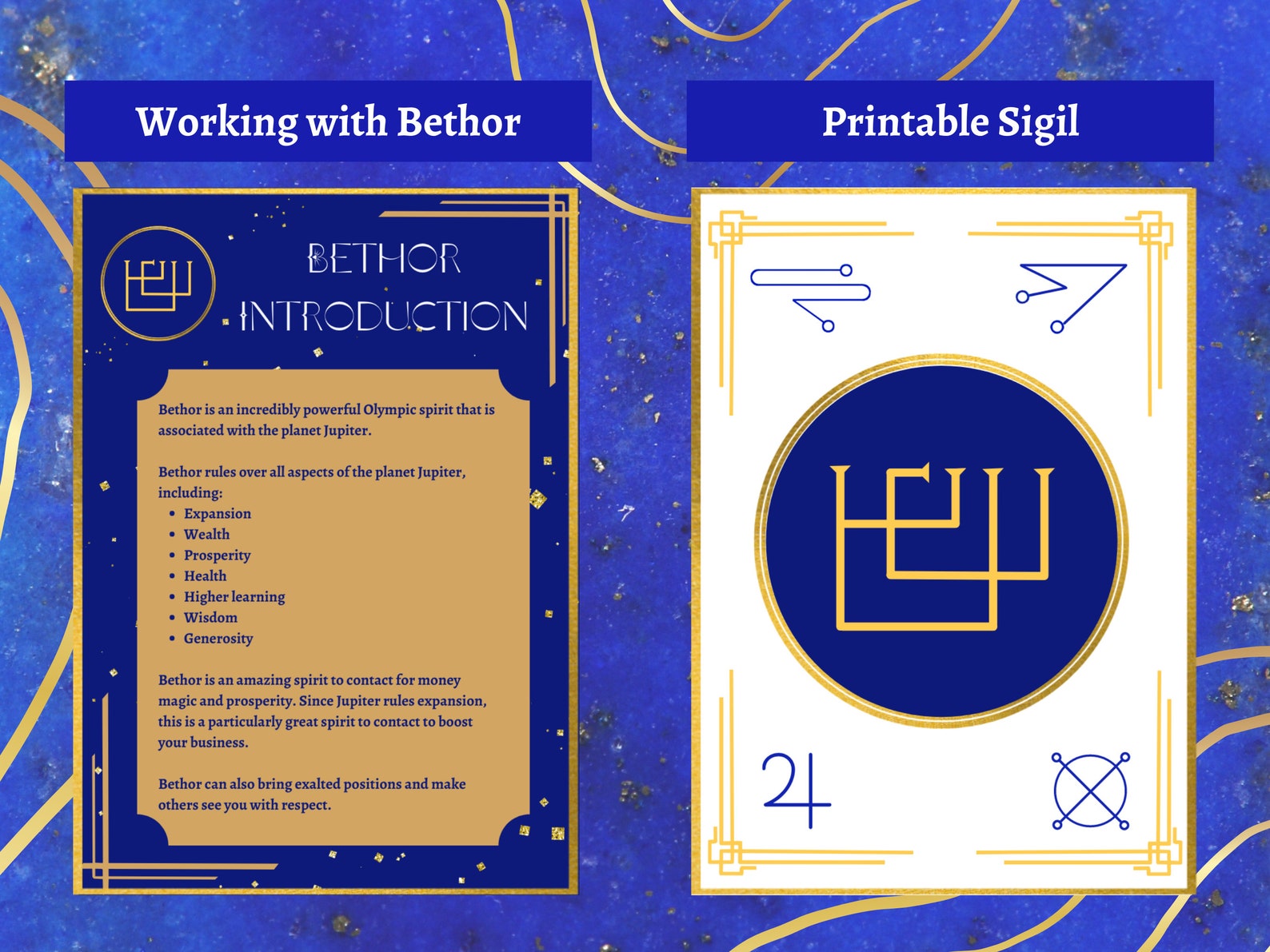 Bethor Sigil and Invocation Instructions / Olympian Spirit Summoning ...