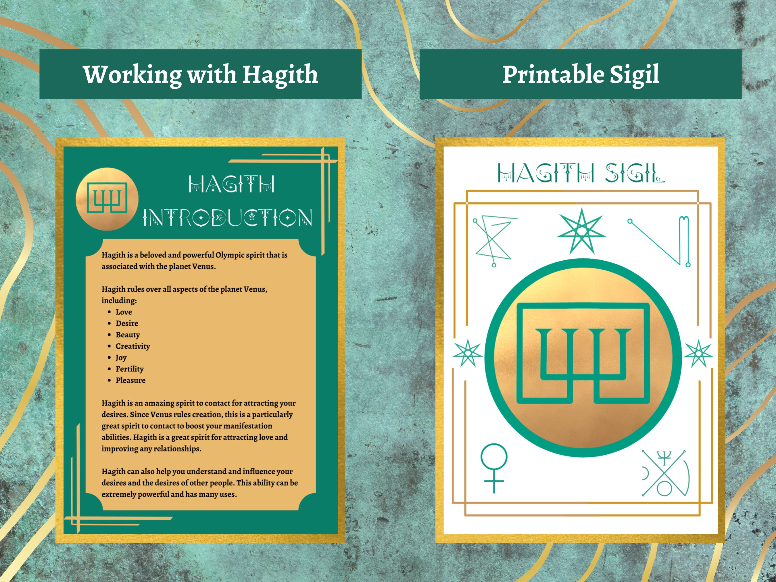 Hagith Sigil and Invocation Instructions / Olympian Spirit Summoning ...