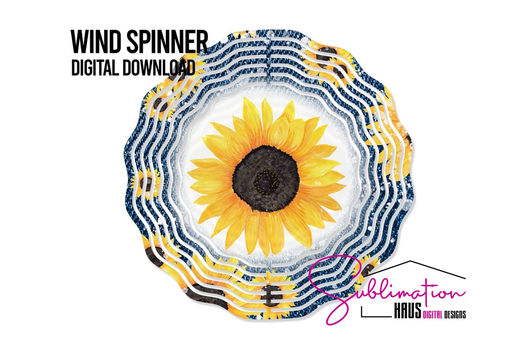 Wind Spinner PNG Wind Spinner Designs Sunflower Wind Spinner for ...