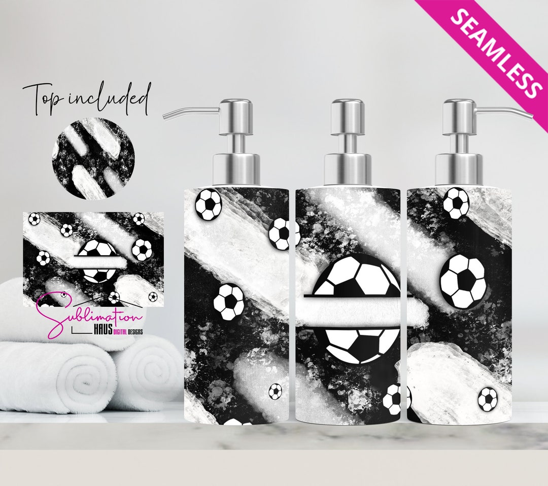 Soap Dispenser Soccer Design Soap Wrap Soccer - Soap Design for ...