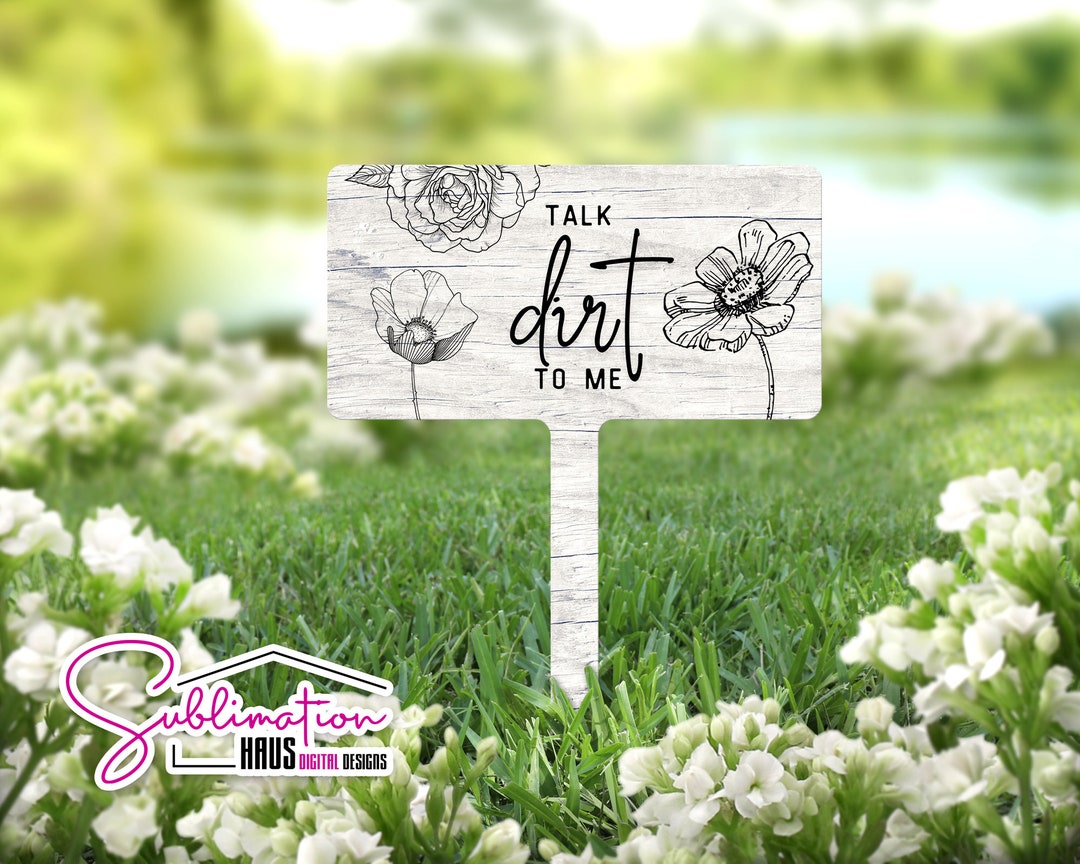 Garden Stake Design | Garden Sublimation Design | Funny Garden Stake ...