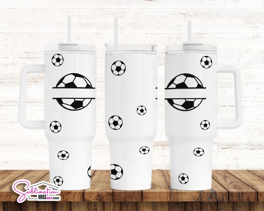 Soccer 40oz Wrap 40 Oz Tumbler Wrap Template PNG 40 Oz Skinny Tumbler ...