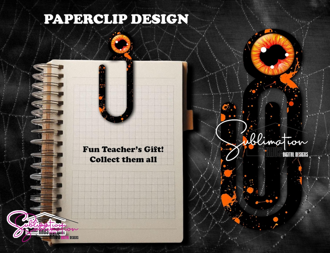 Monster Eye Paperclip PNG, Pencil Design Paperclip Design for ...