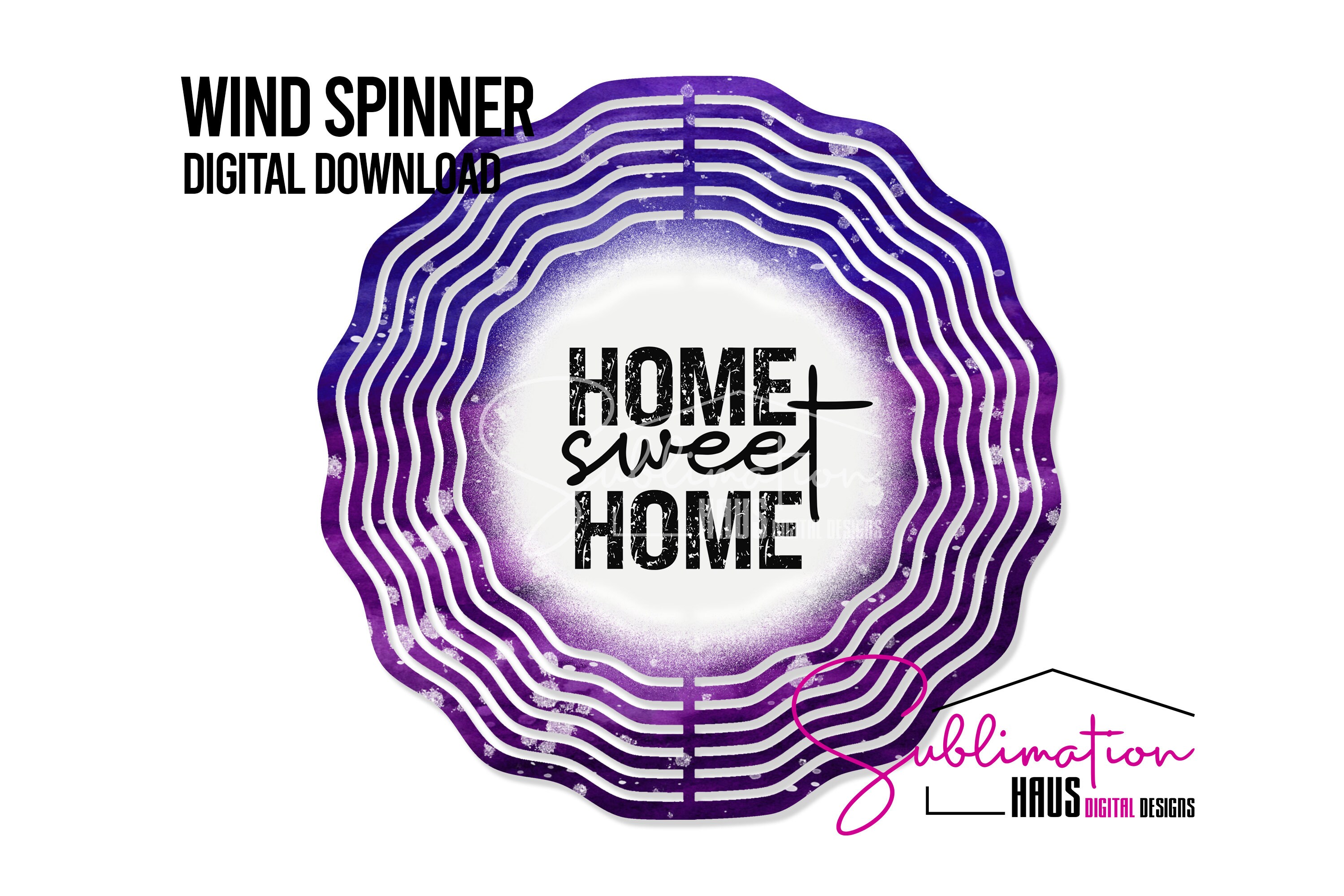 Wind Spinner PNG Wind Spinner Designs Home Sweet Home Spinner - Etsy
