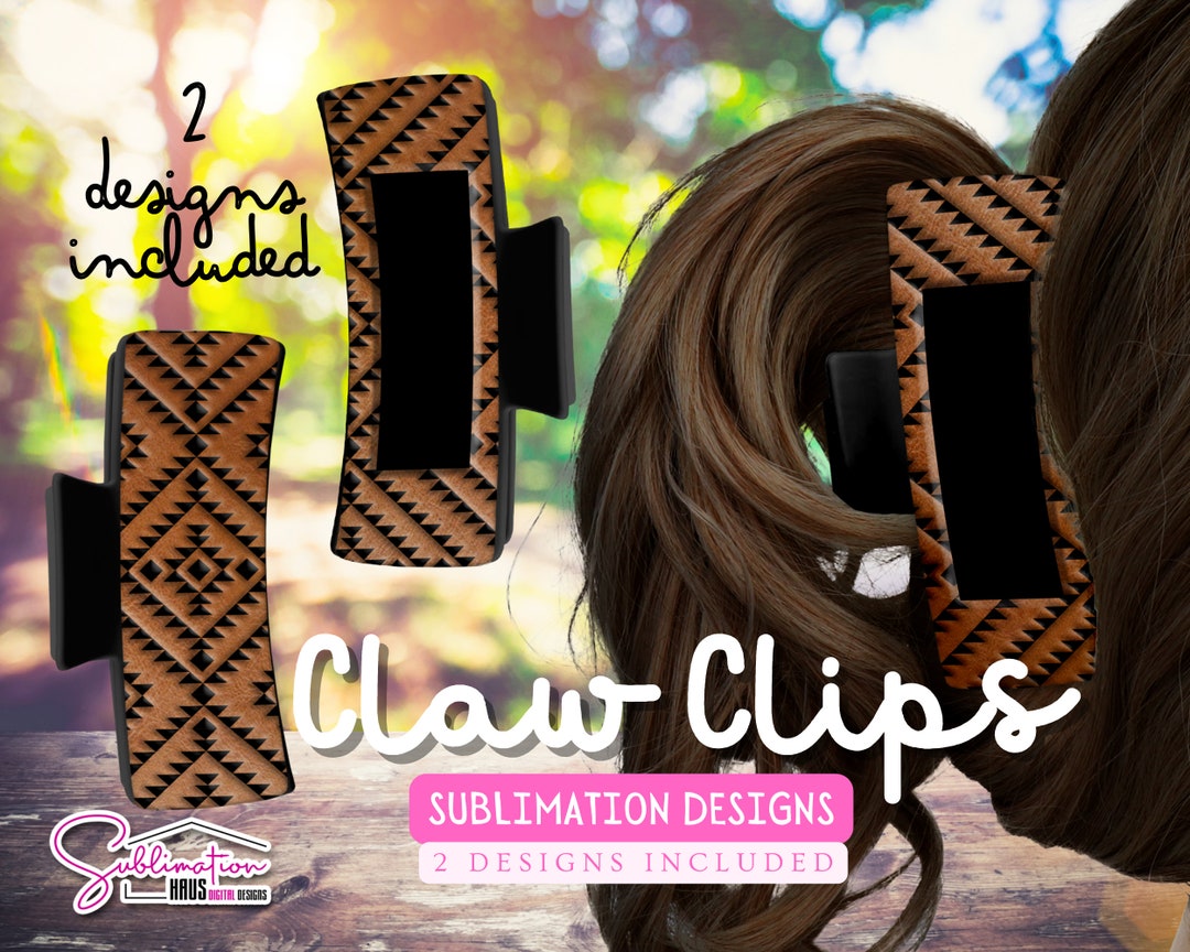 Hair Claw PNG, Hair Claw Sublimation, Hair Clip PNG, Digital Download ...