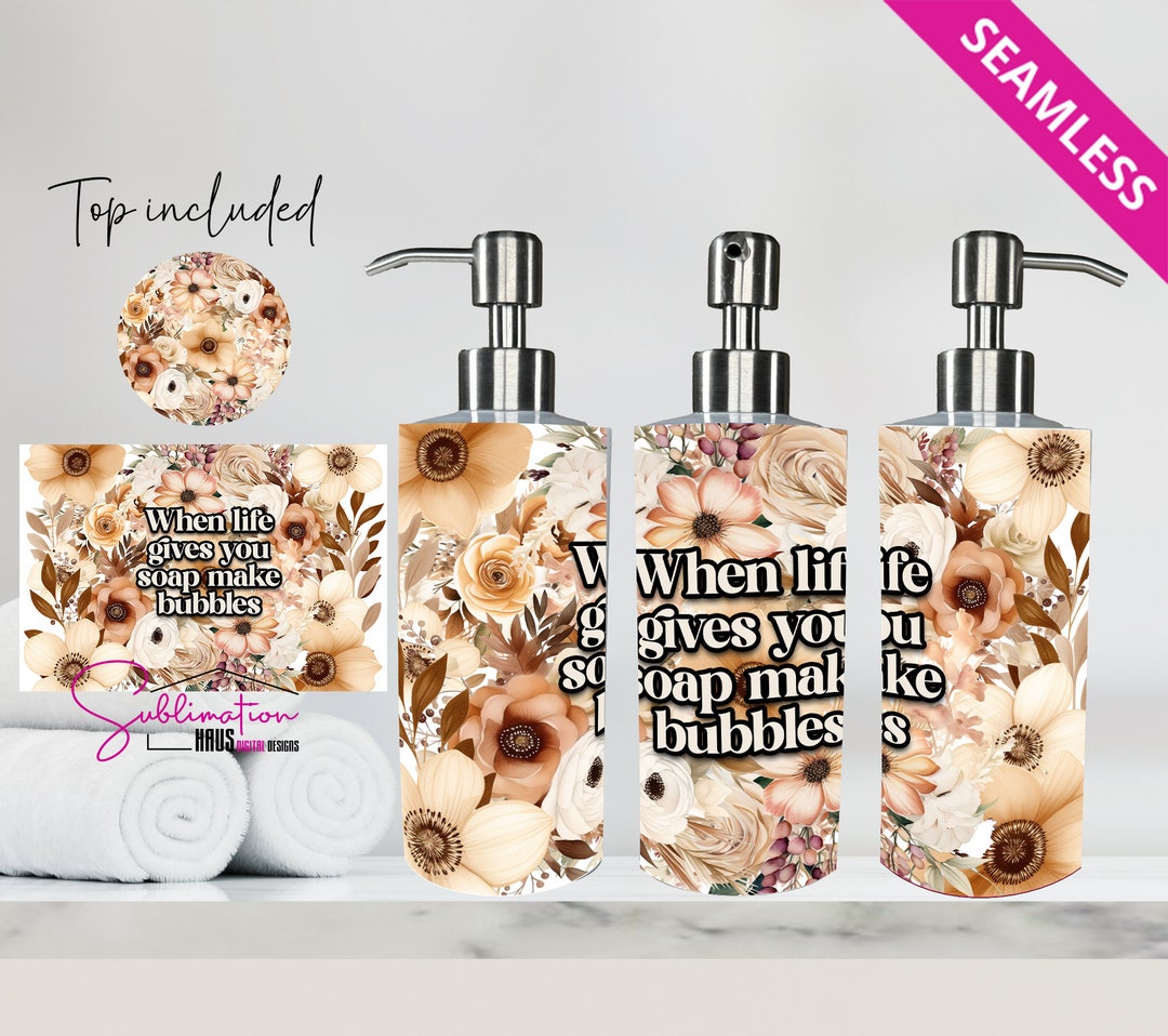 Soap Dispenser Design Soap Wrap when Life Gives You Soap Make Bubbles ...