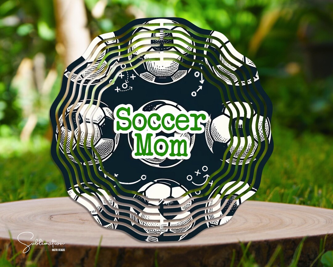 Soccer Mom - Wind Spinner PNG Wind Spinner Designs Soccer Wind Spinner ...