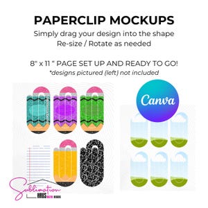 Paperclip PNG Designs: School Set for Teachers (digital Download) - Etsy