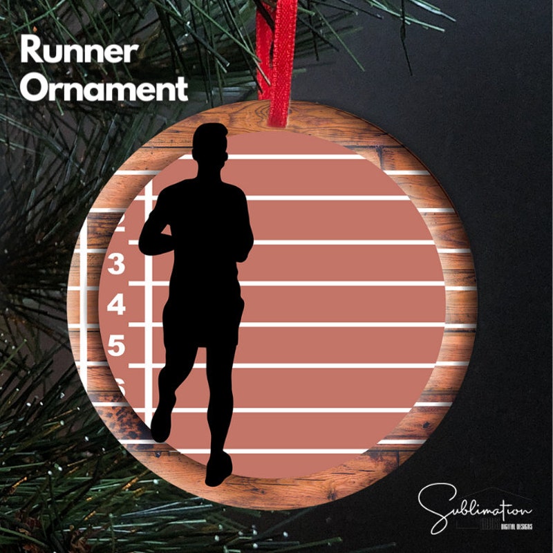 Runner Ornament - Etsy