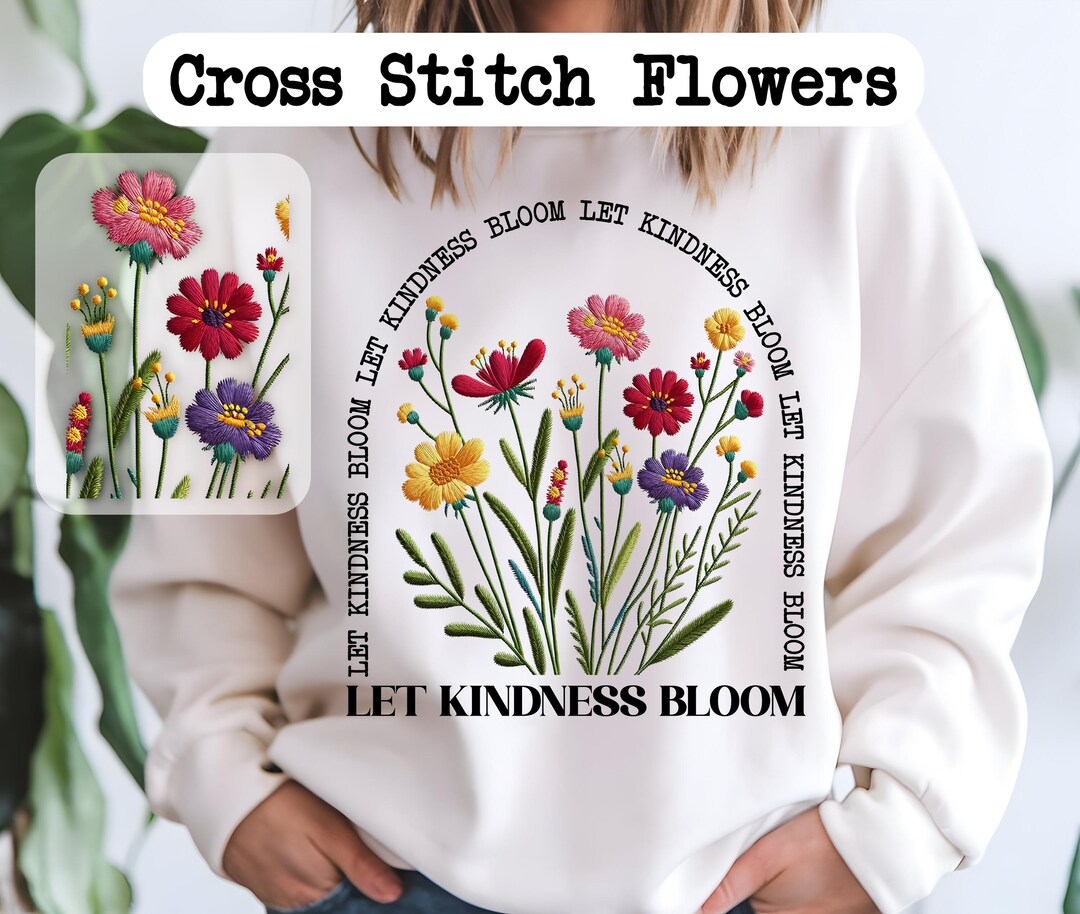 Let Kindness Bloom PNG T-shirt Design - Let Kindness Bloom Tote Design ...