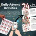 Printable Christmas Advent Calendar: 24 Holiday Activities (PDF ...