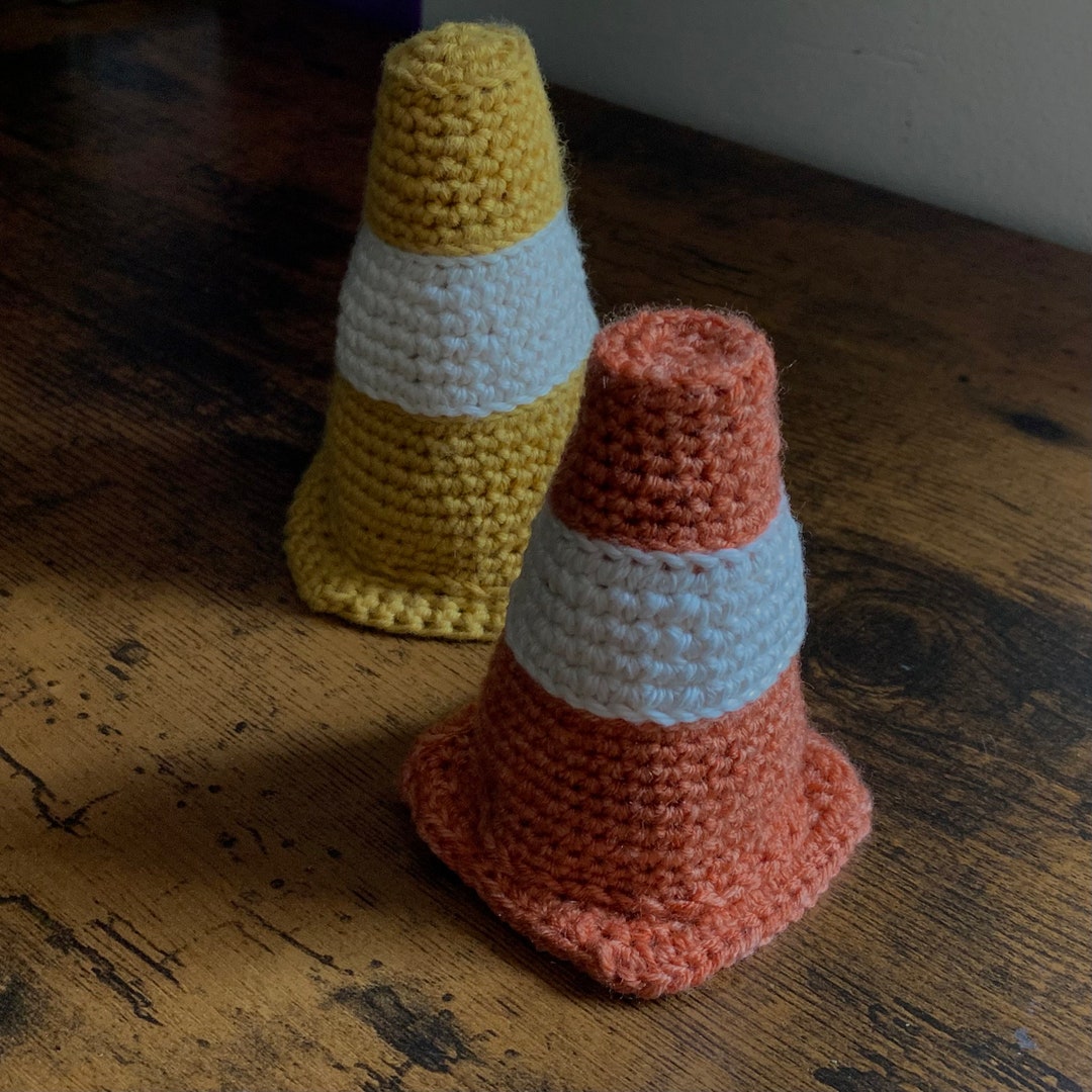 Traffic Cone Amigurumi Crochet Pattern - Etsy