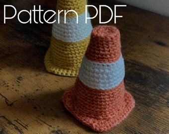 Crochet Jumbo Traffic Cone Pattern - Etsy