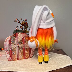 Candy Corn Gnome | Standing Gnome | Gnome Collector | Fall Holidays ...