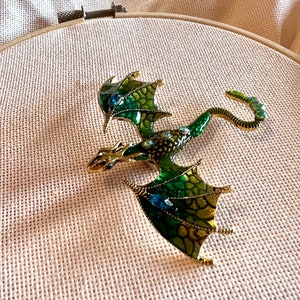 Large Dragon Needle Minder Cover Minder - Etsy