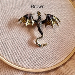 Large Dragon Needle Minder Cover Minder - Etsy