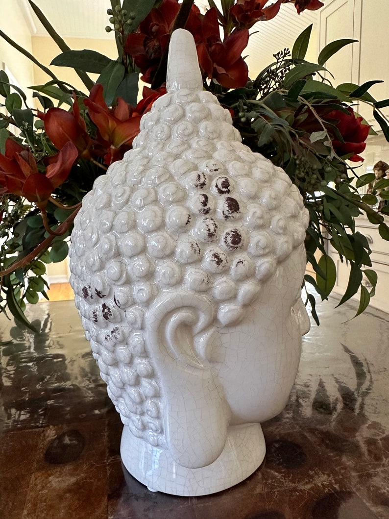 Kwan Yin Goddess Head Statue - Etsy