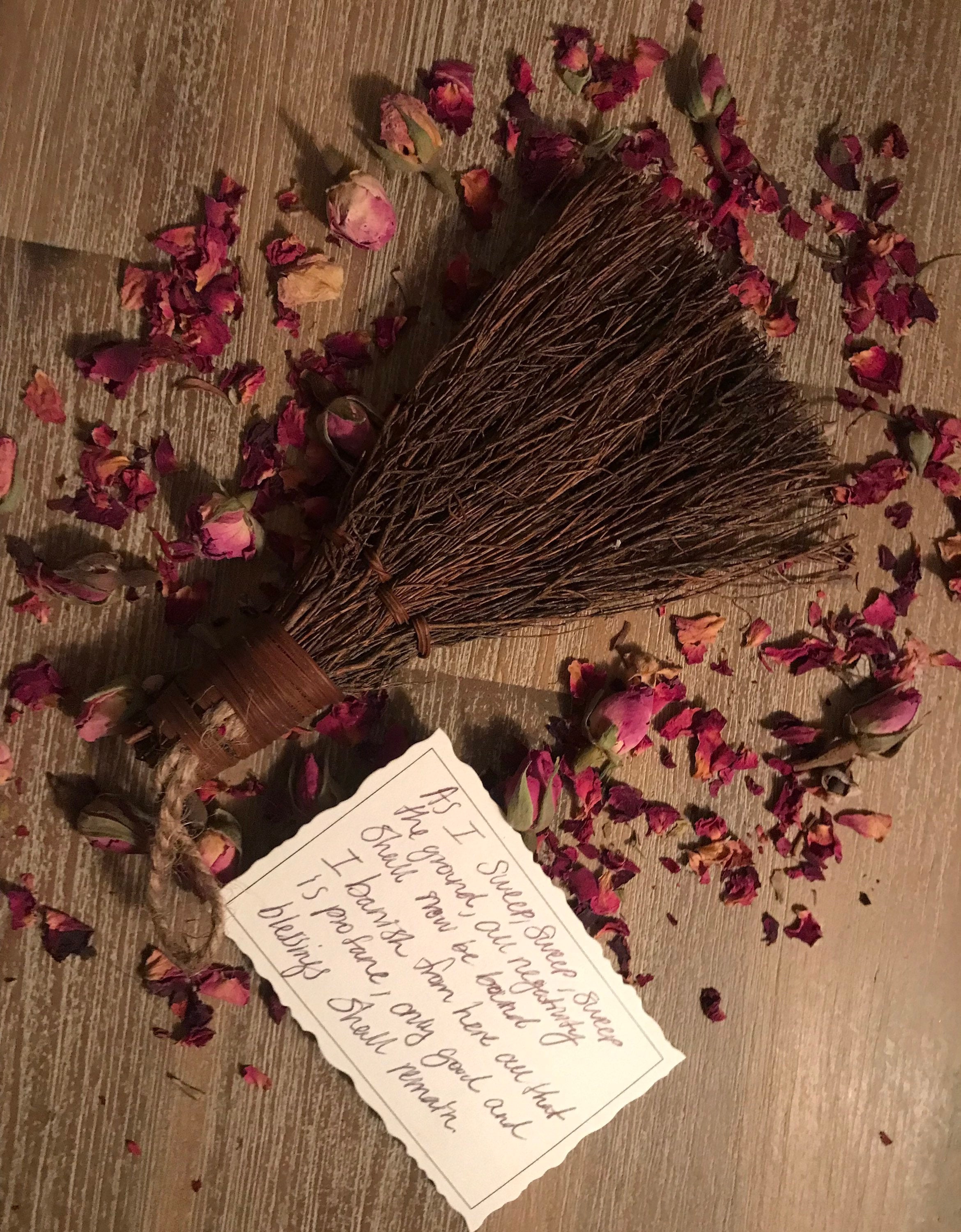 Mini Broom for Protection - Etsy