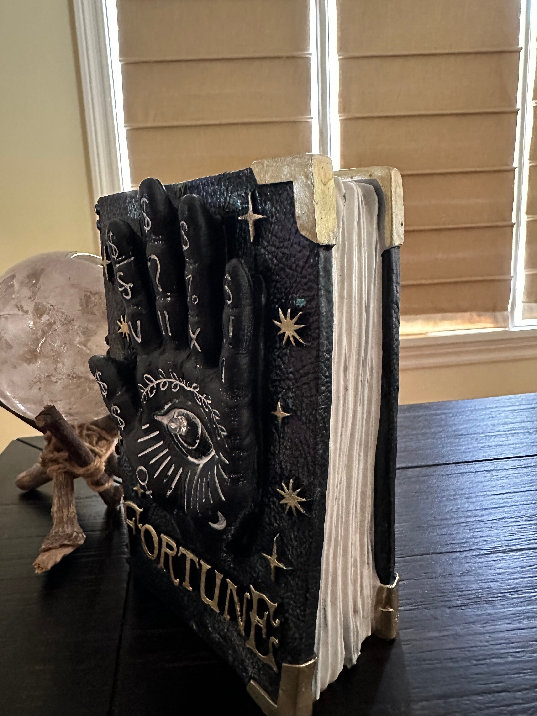 Palmistry Hand Fortune Book Statue With Led Light - Etsy