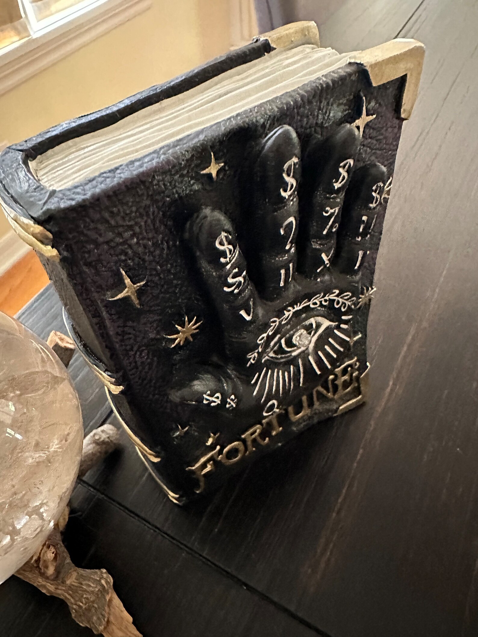 Palmistry Hand Fortune Book Statue With Led Light - Etsy