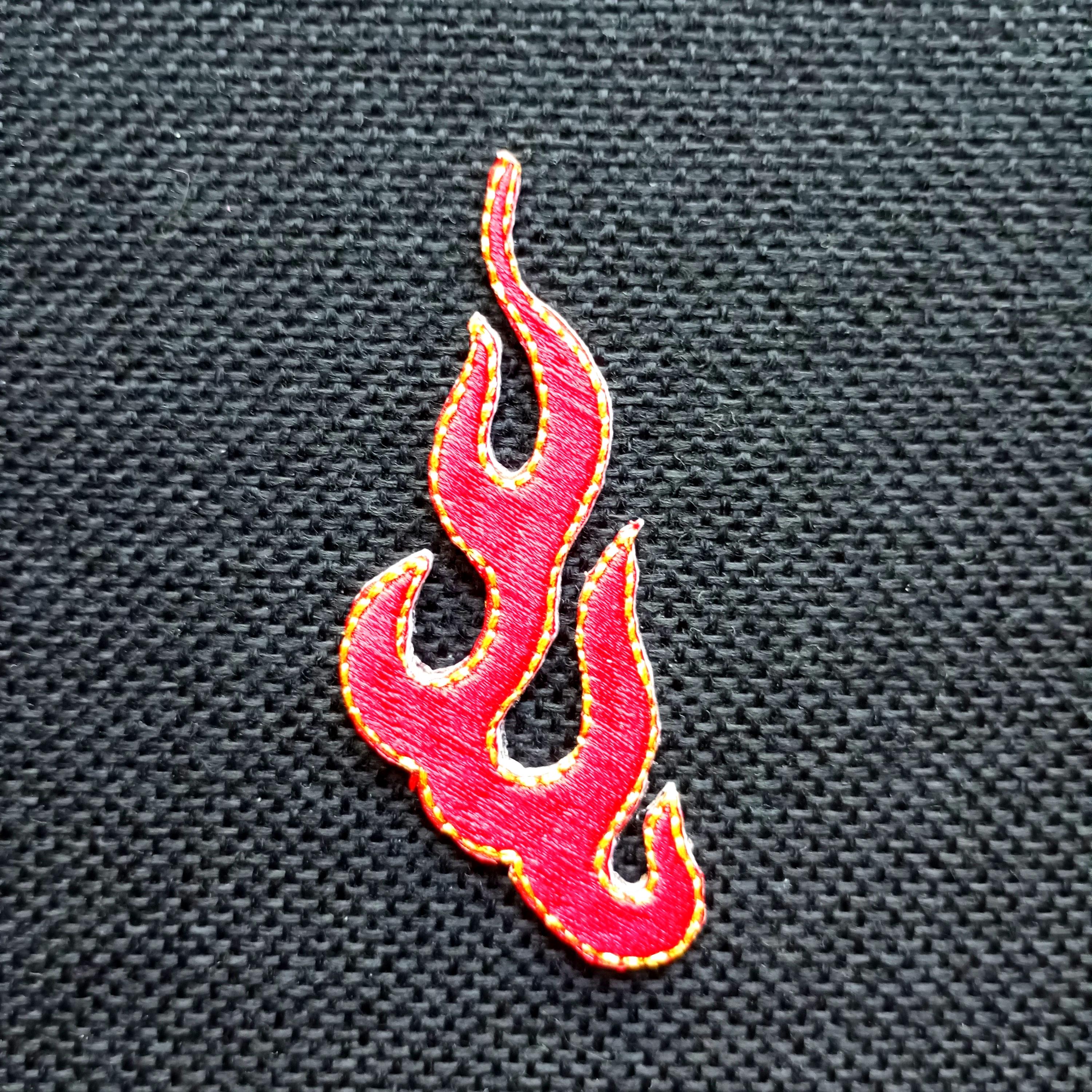 Fire Flame Burn Torch Iron on Patch - Etsy