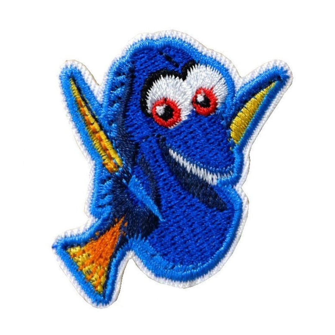 Finding Nemo Dory Fish Iron on Patch Stick On - Etsy