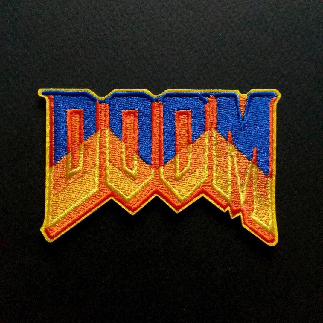 Doom Logo Iron on Patch - Etsy