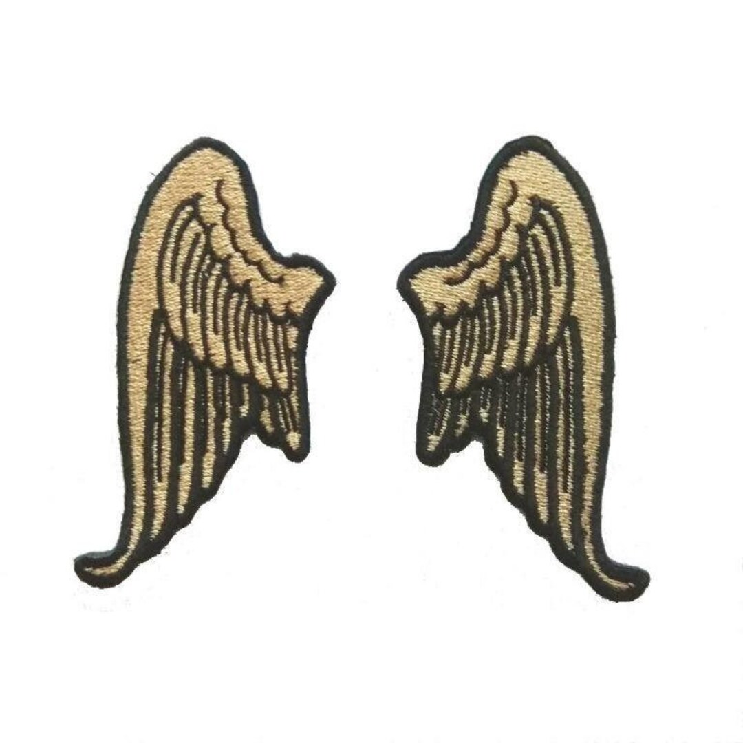 Angel Wings Iron on Patch - Etsy