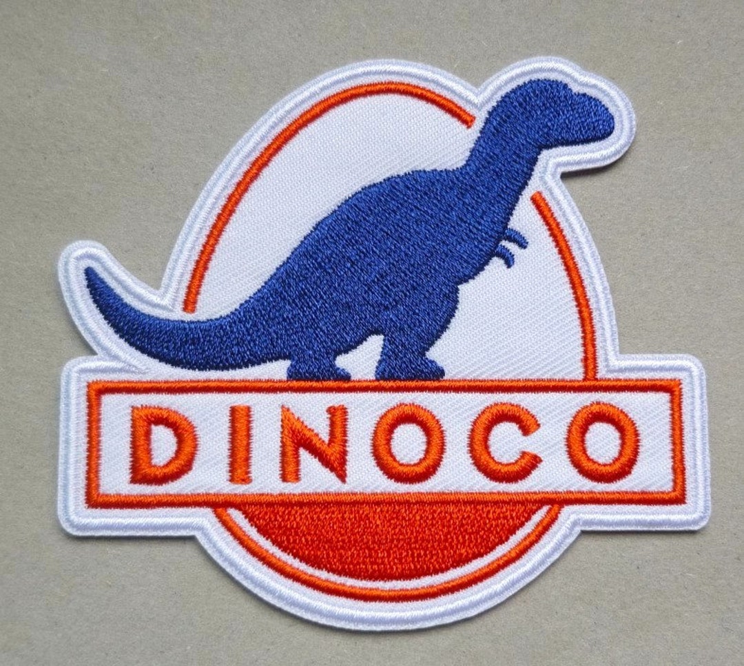 Dino Gasoline Oil Logo Cars Vintage Iron on Patch - Etsy