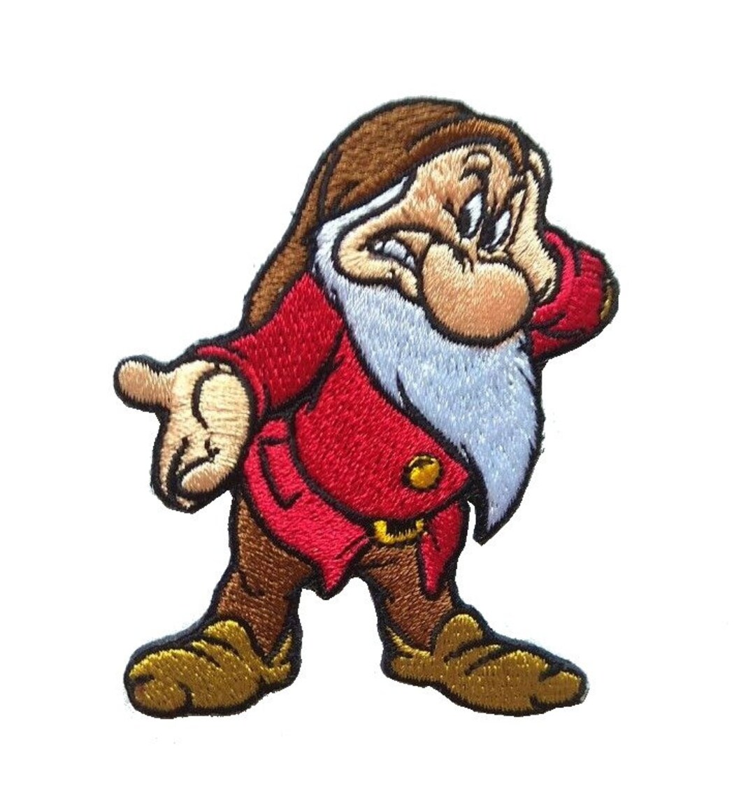 Dwarf Embroidered Iron on Patch - Etsy