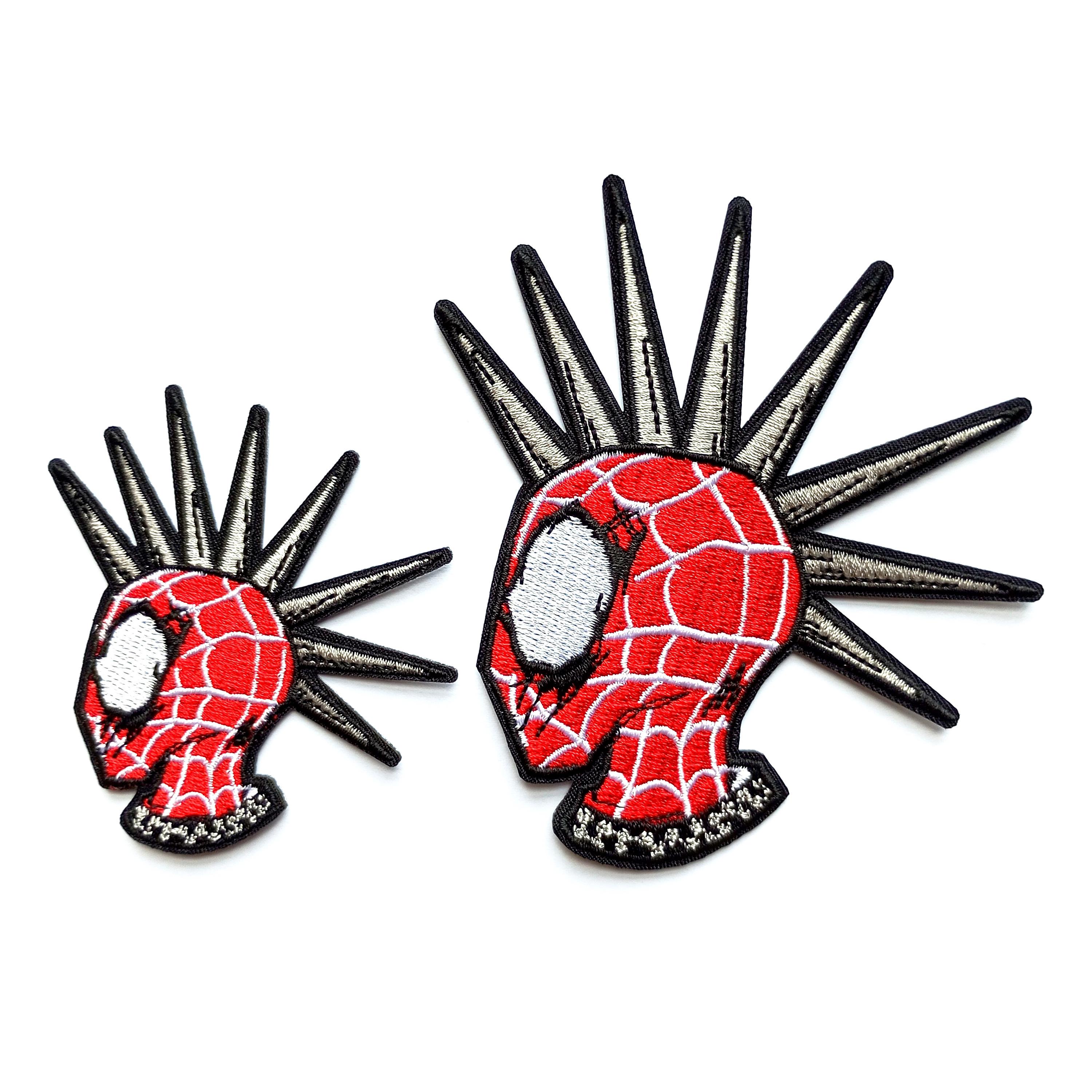 Spiderman Spider Punk Anarchy Iron on Patch - Etsy