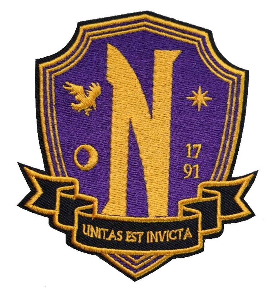 Nevermore Academy Iron on Patch - Etsy