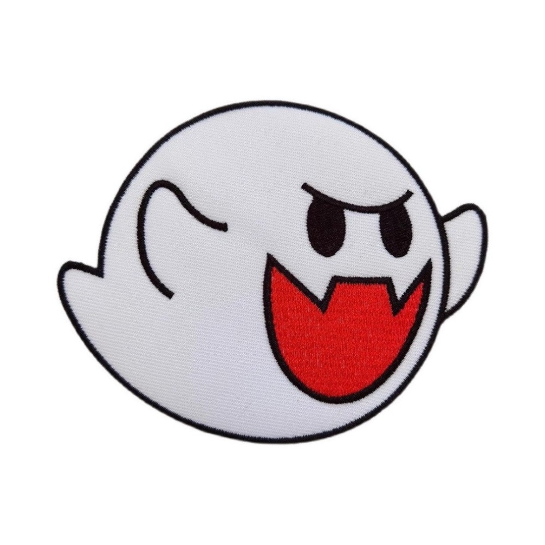 Boo Ghost Iron on Patch - Etsy