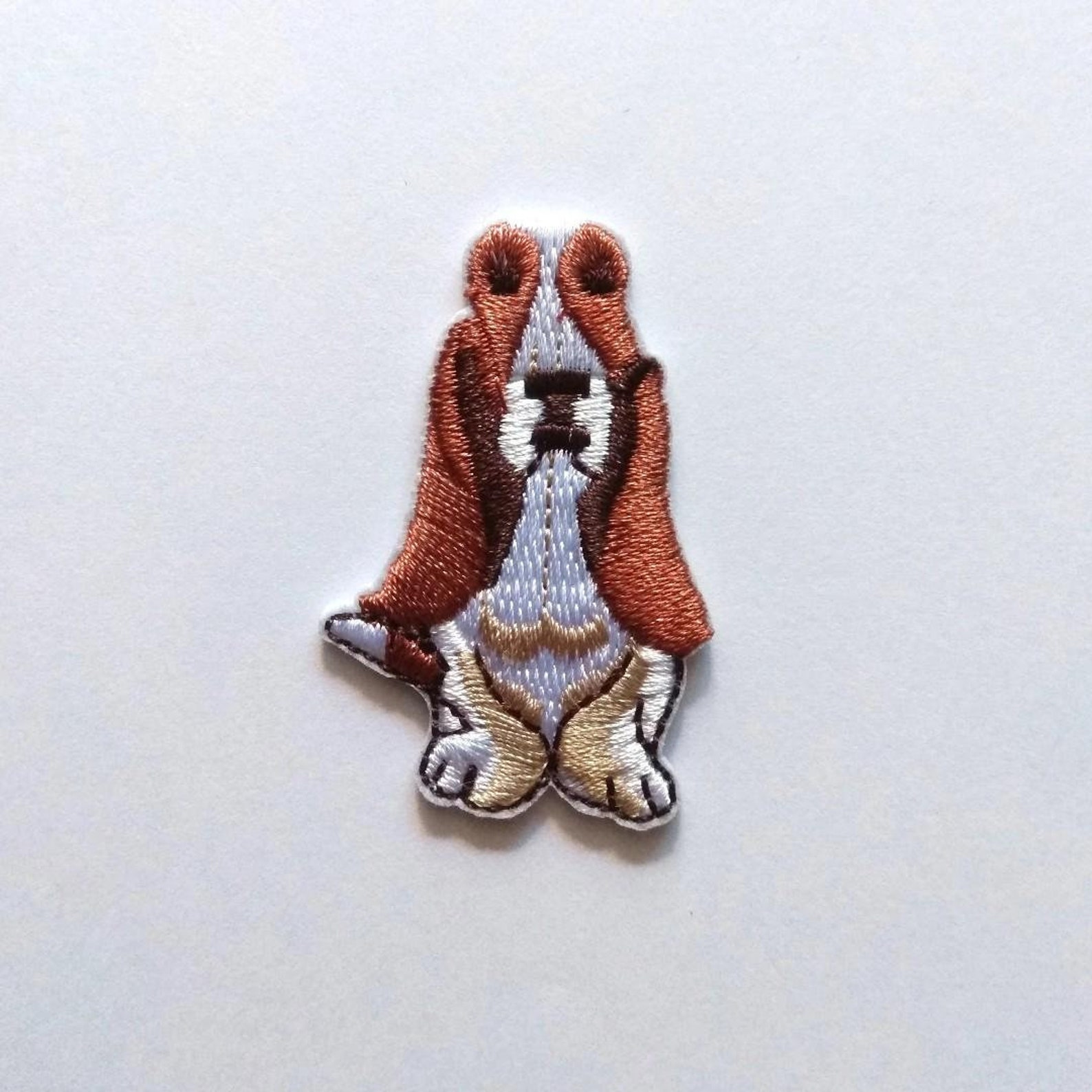 Basset Hound Hush Puppies Dog Iron on Patch - Etsy