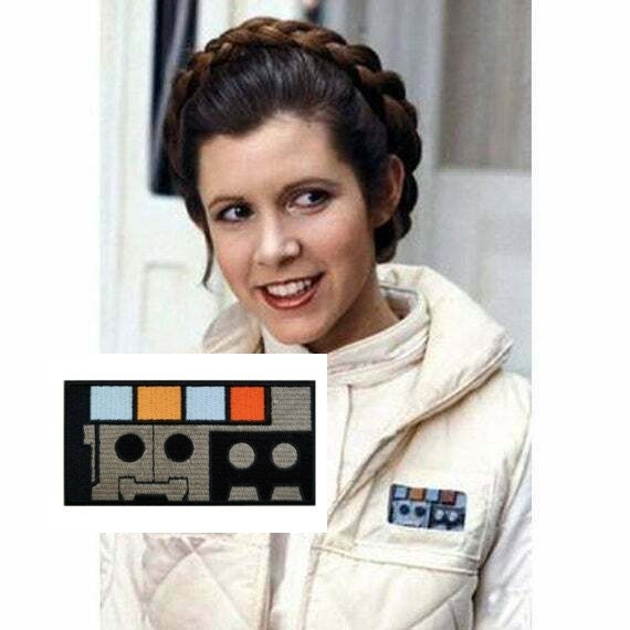 Princess Leia Hoth Vest Iron on Patch | Etsy