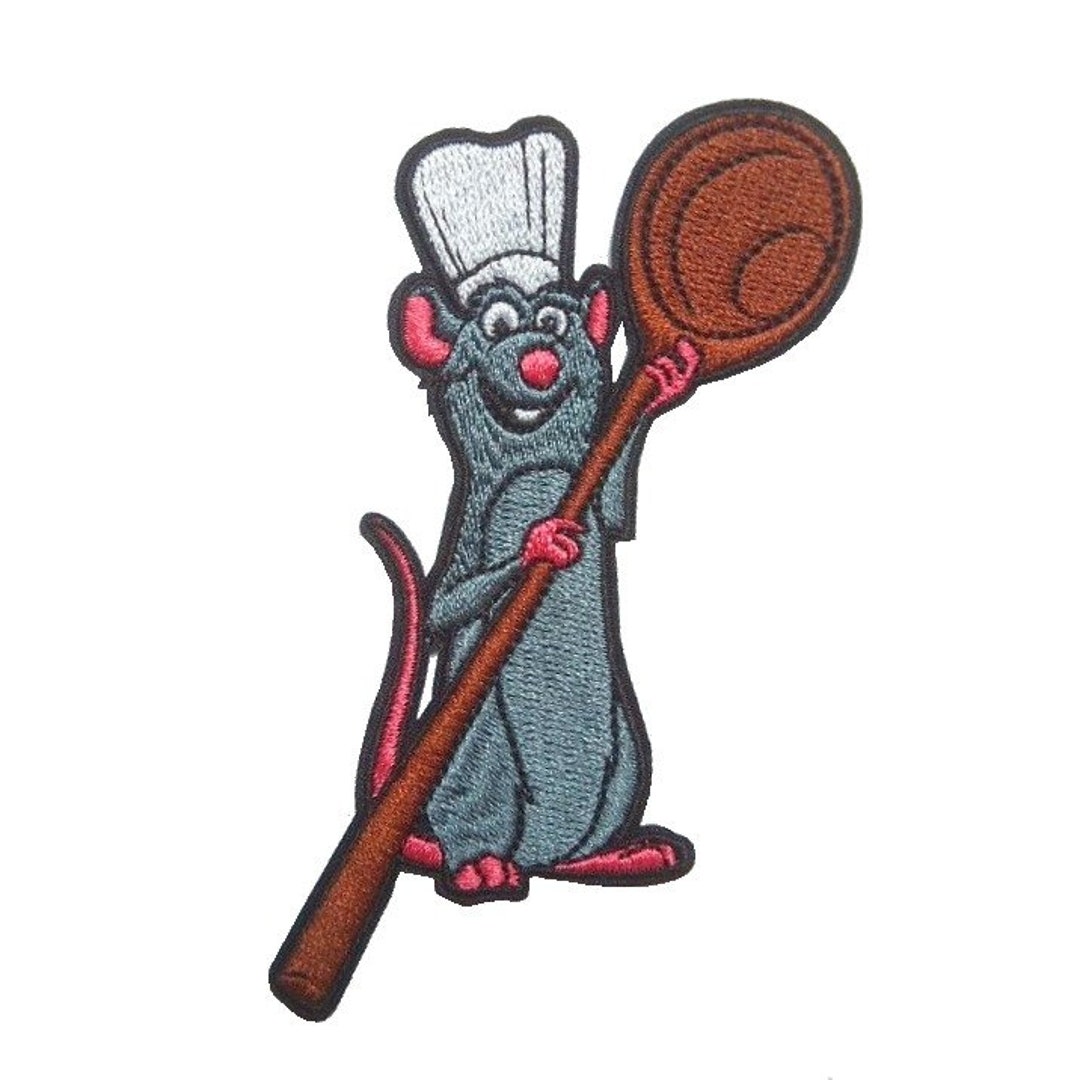 Remy Ratatouille Chef Cook Iron on Patch - Etsy