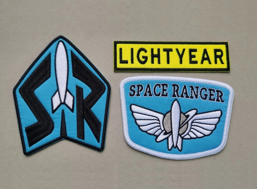 Toy Story Buzz Lightyear Space Ranger Suit Embroidered Iron on Patch ...