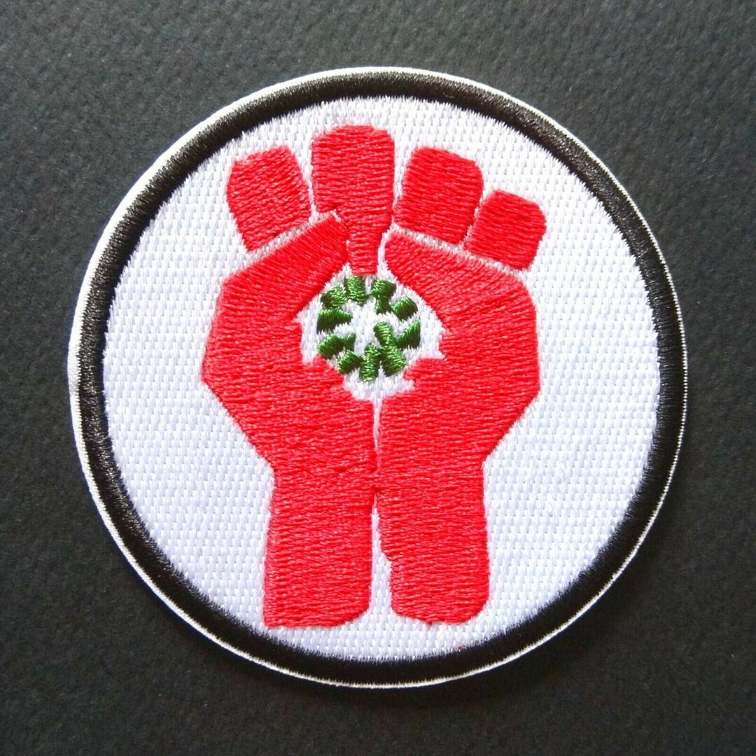 Fist of Gonzo Hunter S Thompson Iron on Patch - Etsy